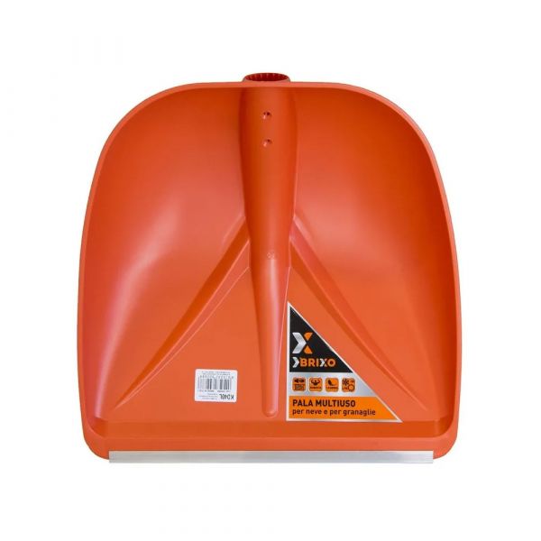 Pala multiuso per neve e granaglie in polipropilene con lamina KD40L ...
